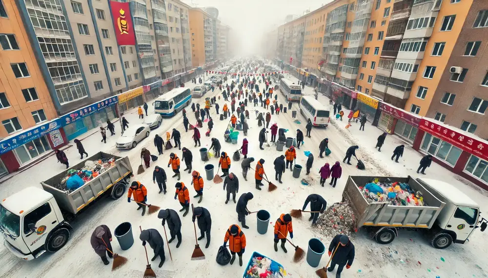 Сар шинийн баярыг угтан бүх нийтийн их цэвэрлэгээ зохион байгуулна